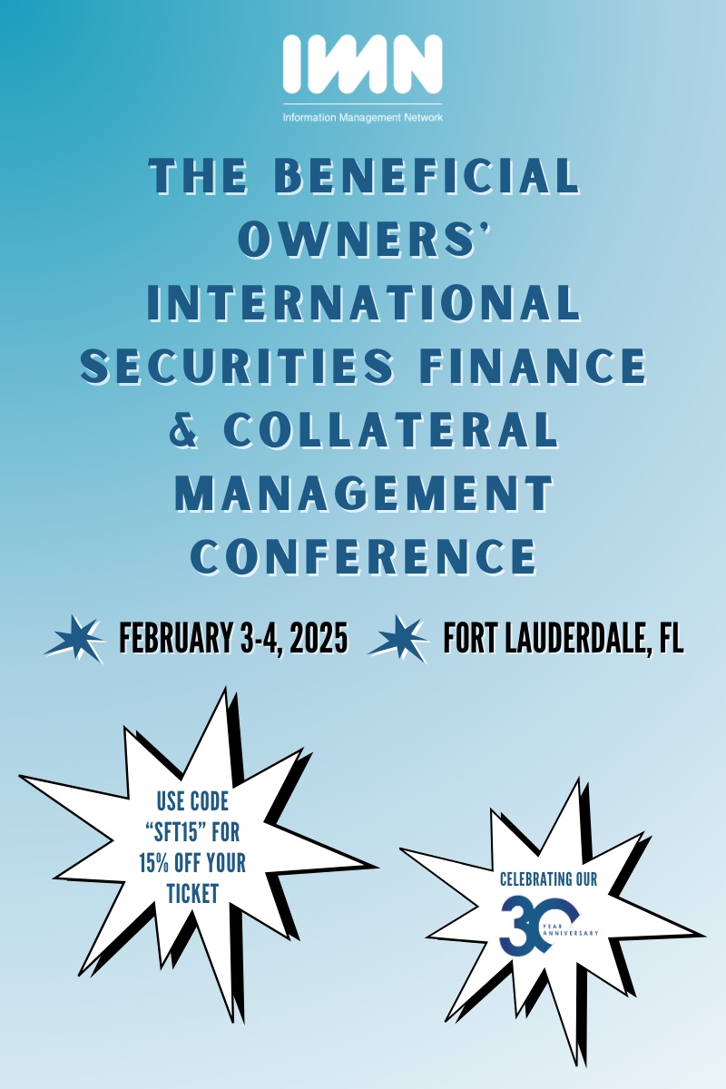 Event | IMN - The Beneficial Owners' International Securities Finance ...